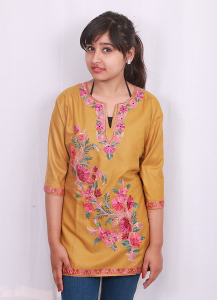 mitti color kurti | Kashmir Market